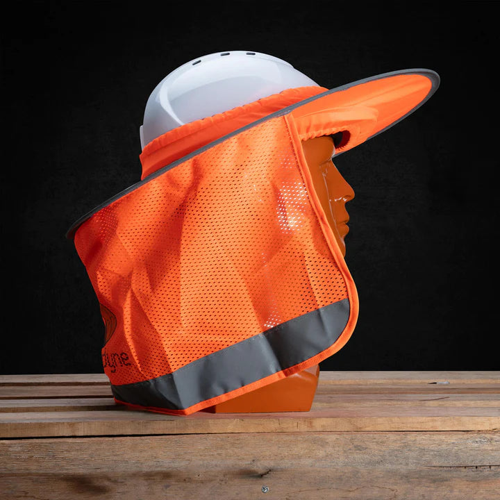 Pop-up Protection for Hard Hats - Orange – Moondyne
