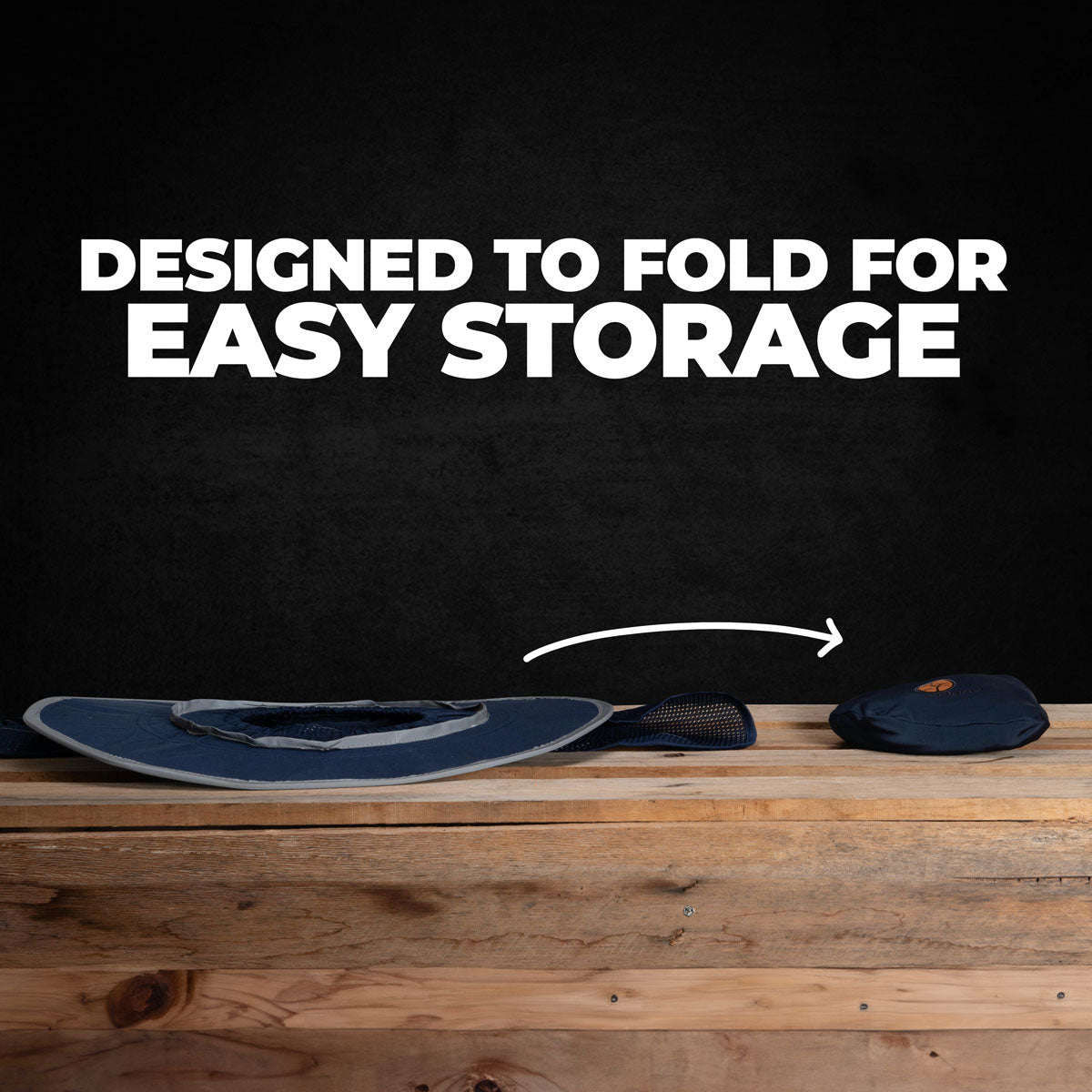 Pop-up Protection for Hard Hats - Blue – Moondyne